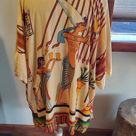 Vintage | Tops | Vintage Egyptian Tunic Top | Poshmark